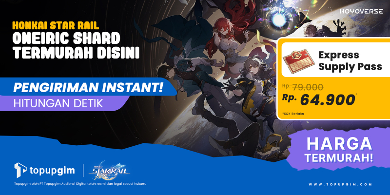 Top Up Honkai: Star Rail Murah - Topupgim